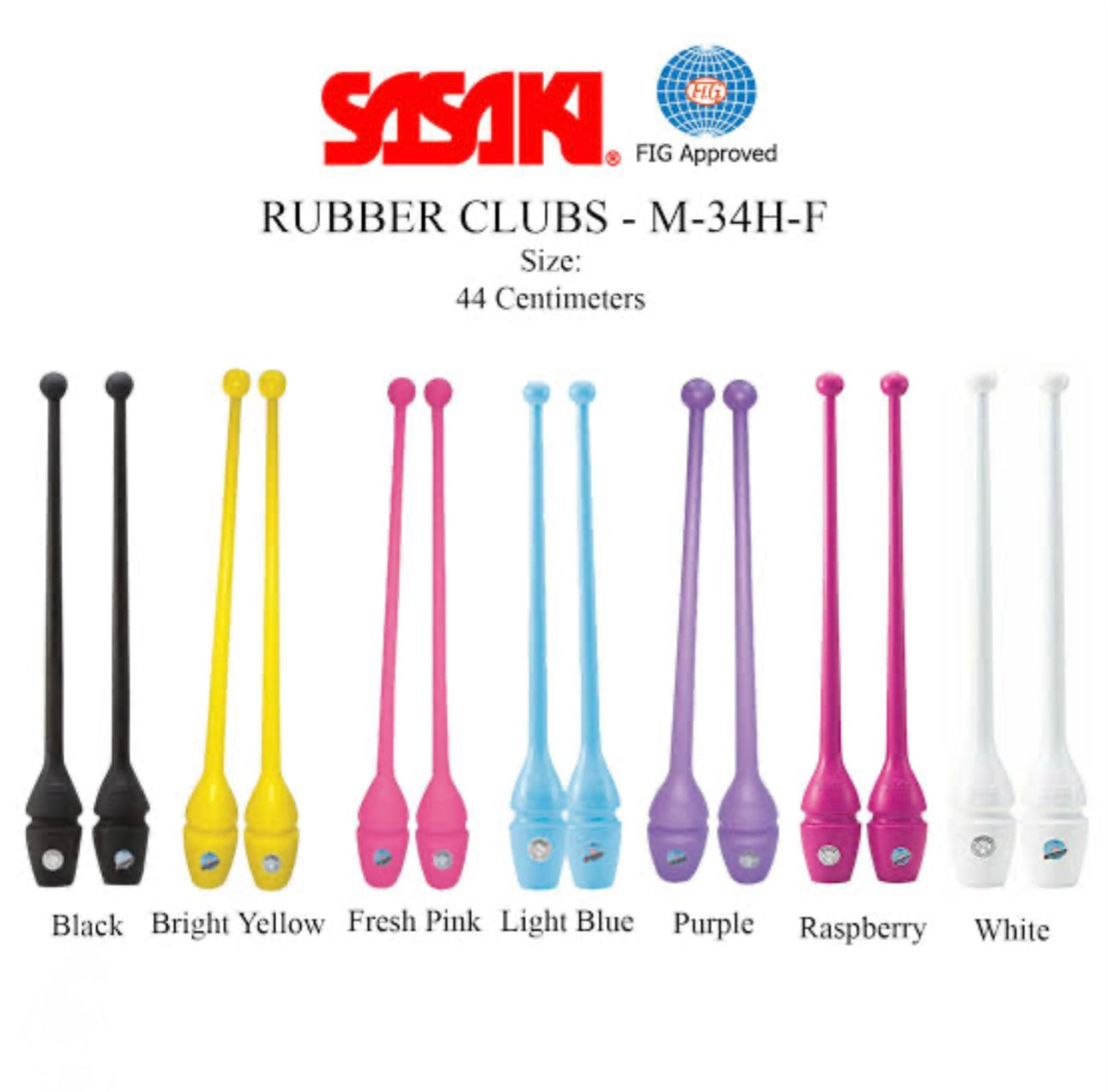 SASAKI Rubber Clubs 44cm - M-34H-F – RG Mega Store